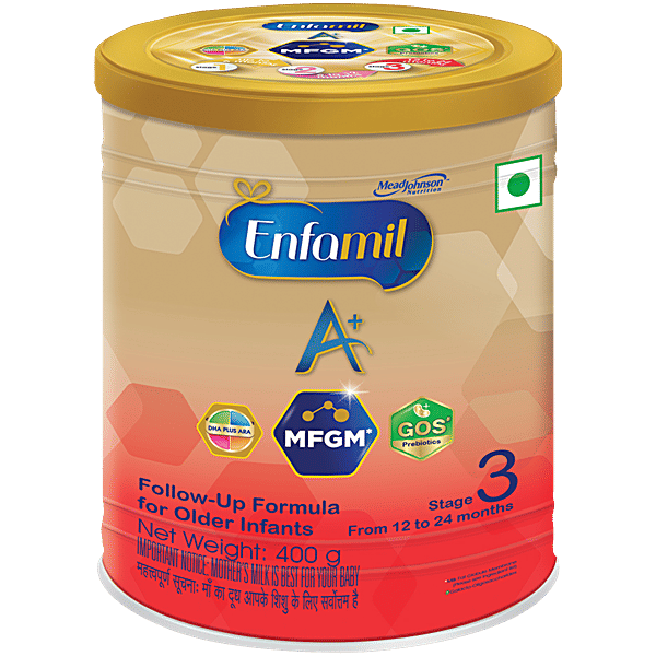Buy Enfamil A Stage 3 Follow Up Formula 400 Gm Tin Online At Best Price of Rs 715 - bigbasket