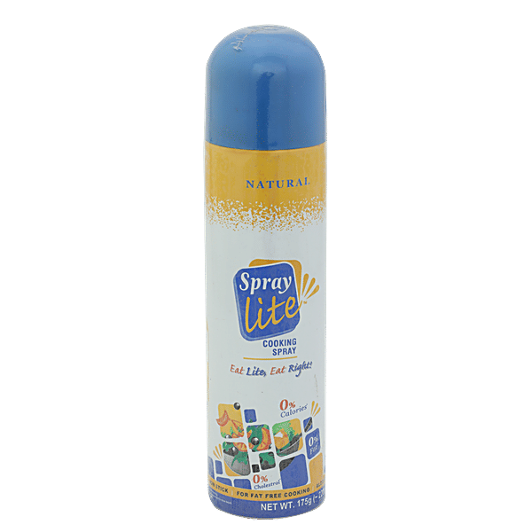 Buy Spray Lite Cooking Spray Natural 175 Gm Can Online at the Best ...