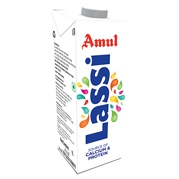 Buy Amul Lassi Rose Flavour 1 Lt Carton Online At Best Price of Rs 70 ...