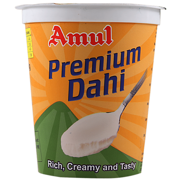 Buy Amul Premium Dahi 400 Gm Online at the Best Price of Rs 60 - bigbasket