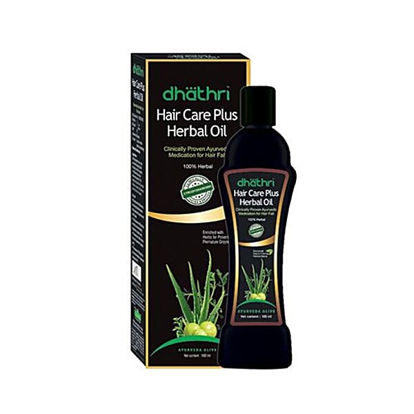 Buy Dhathri Herbal Oil Hair Care Plus 100 Ml Online at the Best Price ...