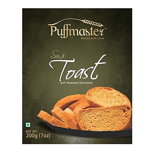 Buy Puffmaster Suji Toast 200 Gm Online at the Best Price of Rs 57 ...