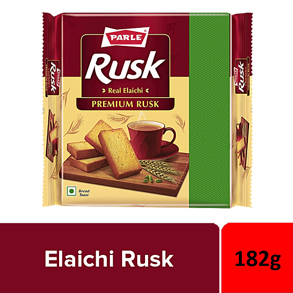 Buy Parle Rusk Real Elaichi 200 Gm Online at the Best Price of Rs 30 ...