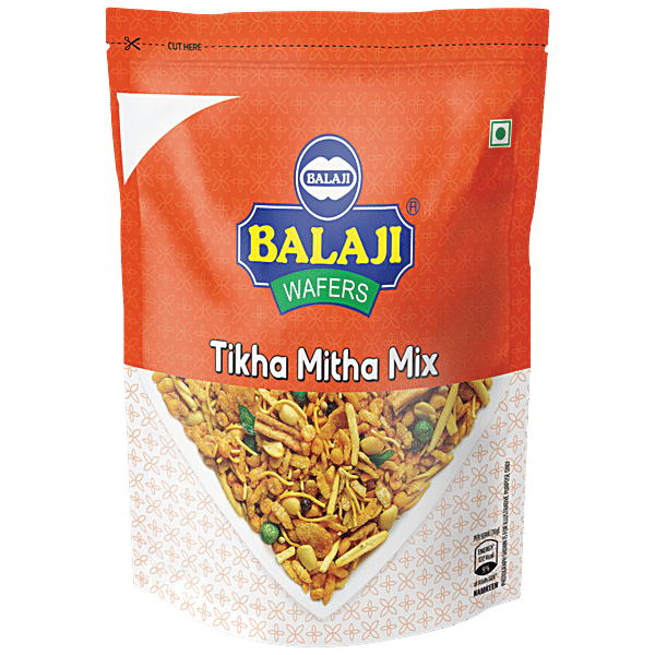 Buy Balaji Namkeen Tikha Mitha Mix 190 Gm Pouch Online at the Best ...