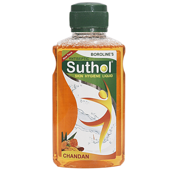 Buy Suthol Antiseptic Skin Hygiene Liquid - Chandan Online at Best ...