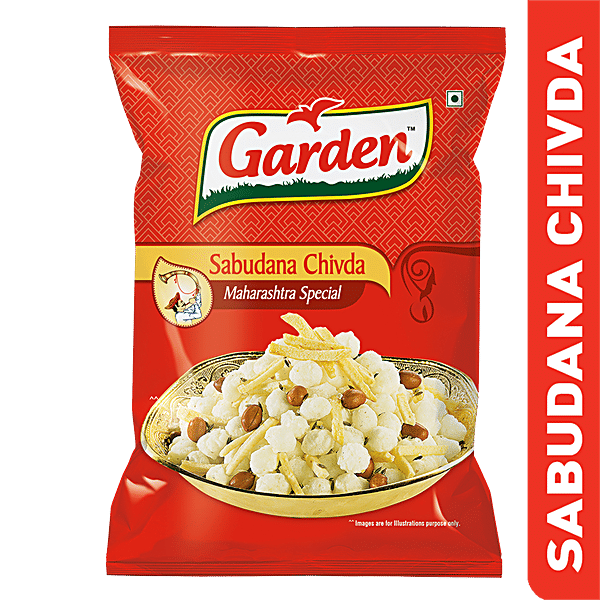 Buy Garden Snacks Sabudana Chivada 140 Gm Pouch Online At Best Price of ...