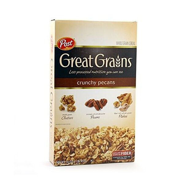 Buy Post Selects Great Grains Whole Grain Cereal With Crunchy Pecans ...