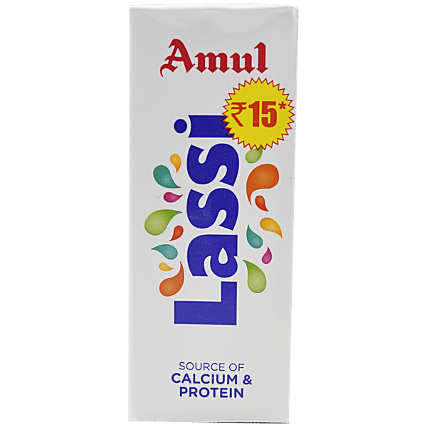 Buy Amul Lassi 200 Ml Carton Online at the Best Price of Rs 15 - bigbasket
