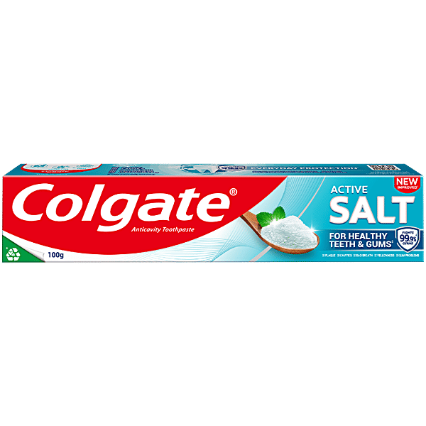 Buy Colgate Toothpaste Active Salt Salt Minerals 100 Gm Online At Best ...