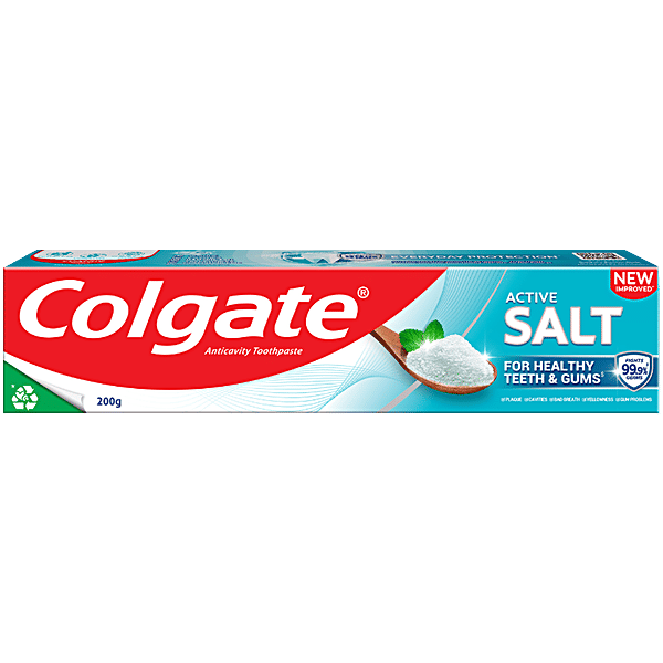 Buy Colgate Toothpaste Active Salt Salt Minerals 200 Gm Online At Best ...