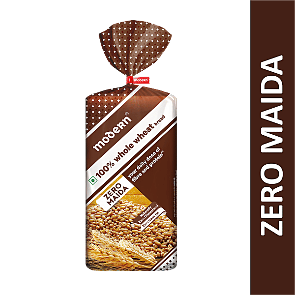 Buy MODERN 100% Whole Wheat Bread Online at Best Price of Rs 50 - bigbasket