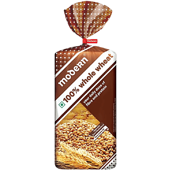 Buy MODERN 100% Whole Wheat Bread Online at Best Price of Rs 45 - bigbasket