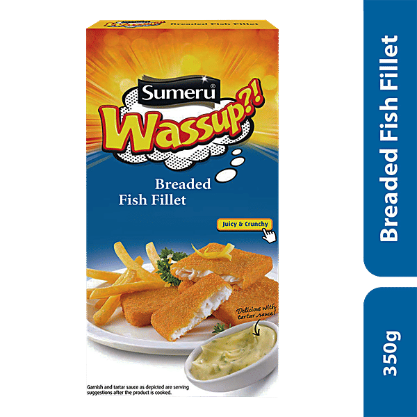 Buy Sumeru Breaded Fish Fillets 350 Gm Carton Online At Best Price of ...