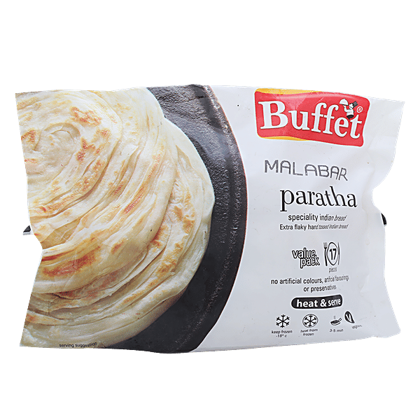 Buy Buffet Paratha Malabar 1 Kg 17 Nos Pouch Online At Best Price of Rs ...