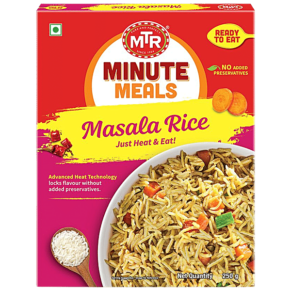 Buy Mtr Ready To Eat Masala Rice 250 Gm Carton Online at the Best Price ...