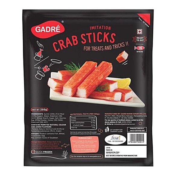 Buy Gadre Imitation Crab Sticks 250 Gm Pouch Online At Best Price of Rs ...