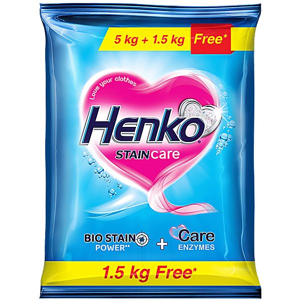 Buy Henko Detergent Powder Stain Champion Oxygen 5 Kg Pouch Online At ...