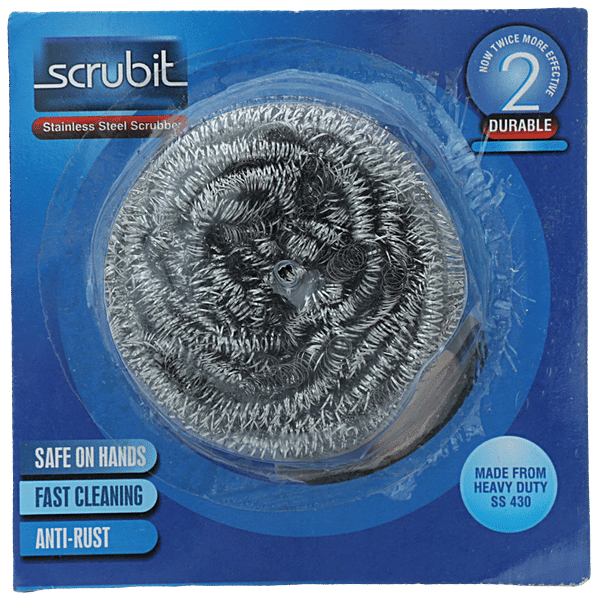 Buy Scrubit Scrubbers - Stainless Steel 1 pc Online at Best Price. of ...