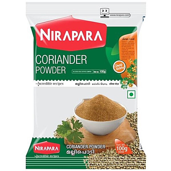Buy Nirapara Powder Coriander 100 Gm Pouch Online at the Best Price of ...