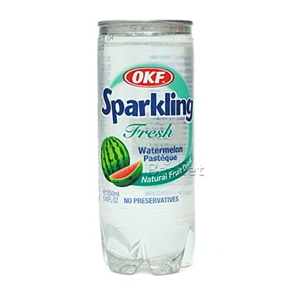 Buy OKF Natural Fruit Drink - Sparkling Fresh Watermelon Online at Best ...