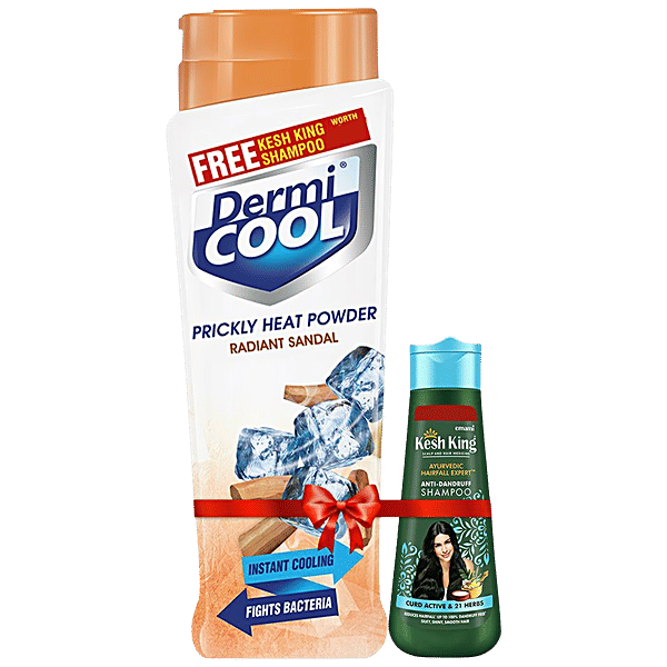 Buy Dermi Cool Prickly Heat Powder Sandal 150 Gm Online at the Best ...