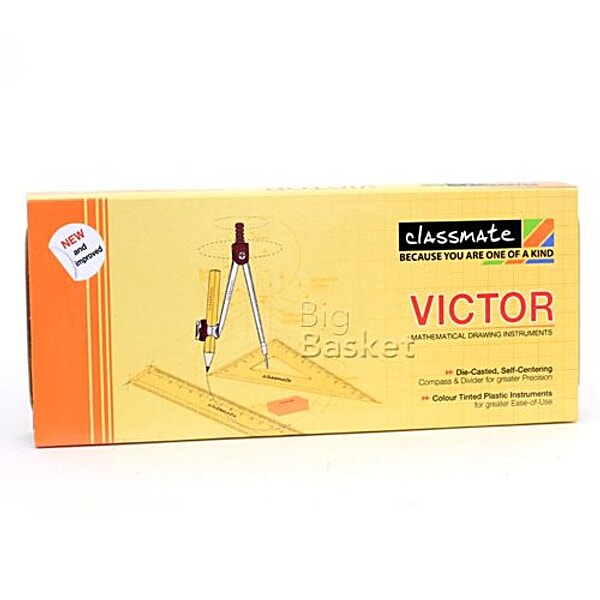 Buy Classmate Victor - Mathematical Drawing 9 Instruments, GB08 Online ...