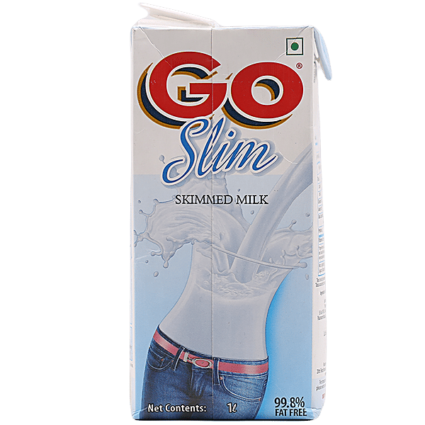 Buy Go Slim Skimmed Milk 1 Ltr Tetra Online at the Best Price of Rs 80 ...