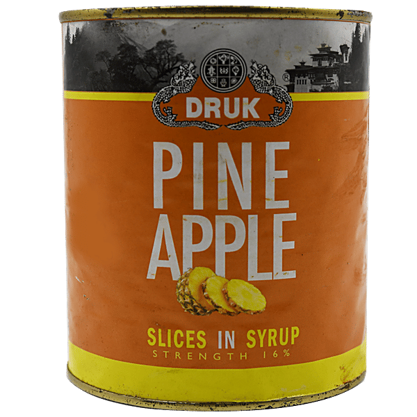 Buy Druk Pine Apple Slices In Syrup Strength 16 850 Gm Online at the ...