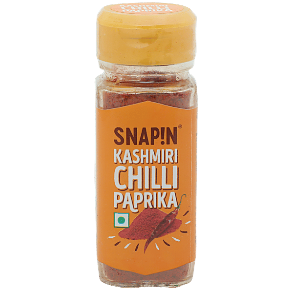 Buy Snapin Spice Kashmiri Chilli Paprika 40 Gm Bottle Online At Best ...
