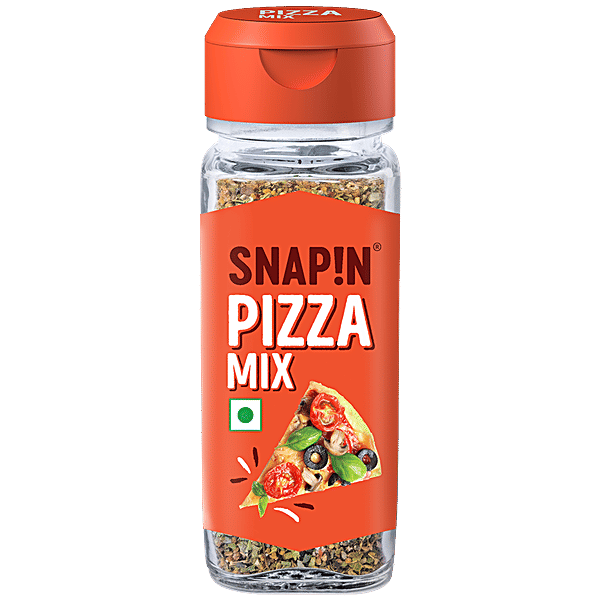 Buy Snapin Seasoning Pizza Mix 50 Gm Bottle Online At Best Price of Rs ...