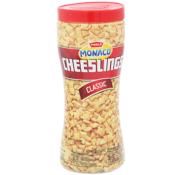 Buy Parle Monaco Cheesling Jar 300 Gm Bottle Online At Best Price of Rs ...