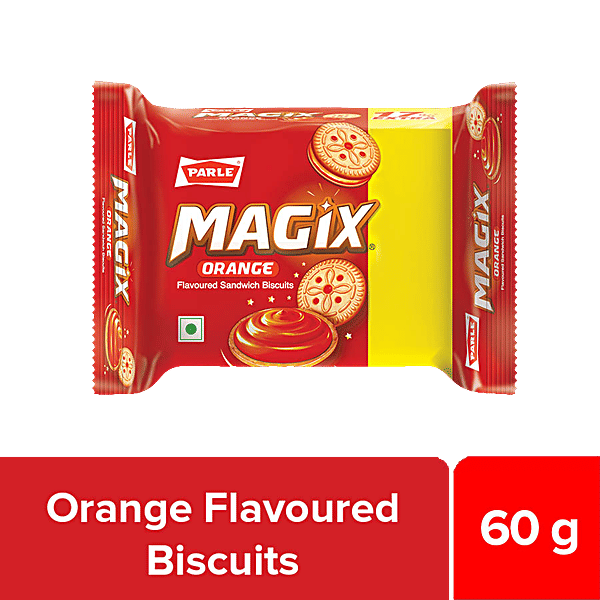 Buy Parle Biscuits - Magix Kream Orange Online at Best Price of Rs 10 ...