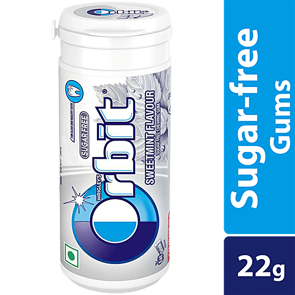 Buy Orbit Sweetmint Sugar Free Chewing Gum Online at Best Price of Rs ...