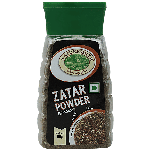 Buy Naturesmith Zatar Powder - For Seasoning, Earthy Flavour Online at ...