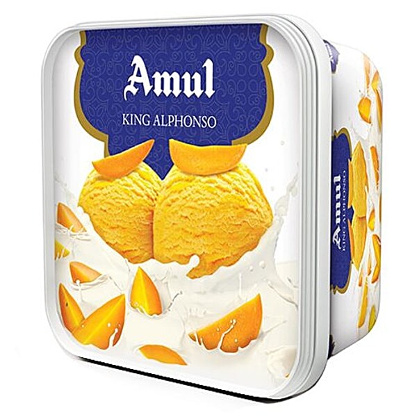 Buy Amul Ice Cream - King Alphonso 1 lt Box Online at Best Price. of Rs ...