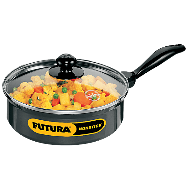 Buy Hawkins Futura Hard Anodised Non-Stick Curry/Saute Pan - 20 cm, 3. ...