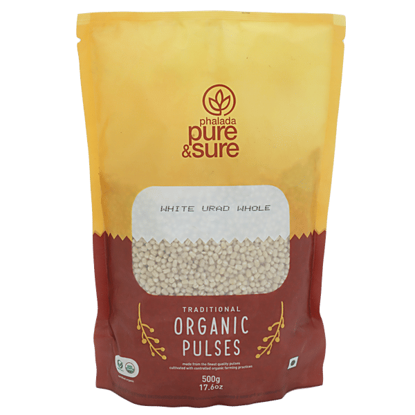 Buy Phalada Pure Sure Organic Urad Daal 500 Gm Pouch Online At Best ...