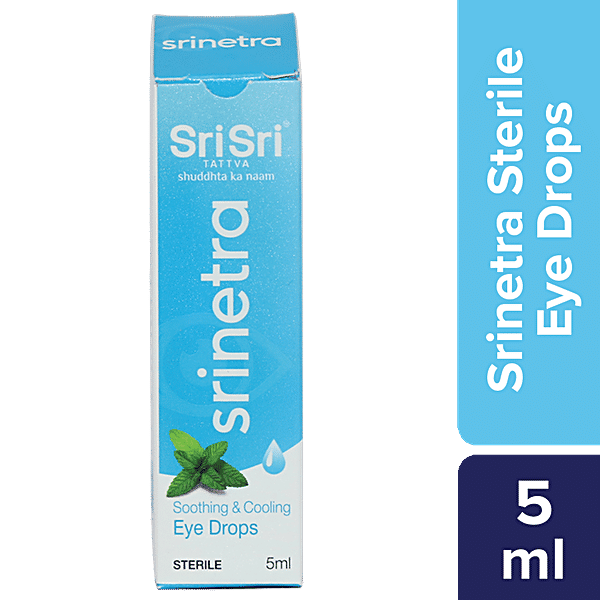 Buy Sri Sri Tattva Srinetra Eye Drops - Soothing & Cooling Online at ...