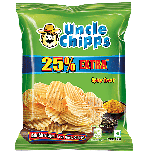 Buy Uncle Chips Spicy Treat 30 Gm Pouch Online at the Best Price of Rs ...