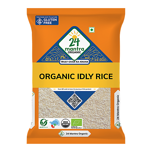 Buy 24 Mantra Organic Idly Rice 1 Kg Online at the Best Price of Rs 120 ...