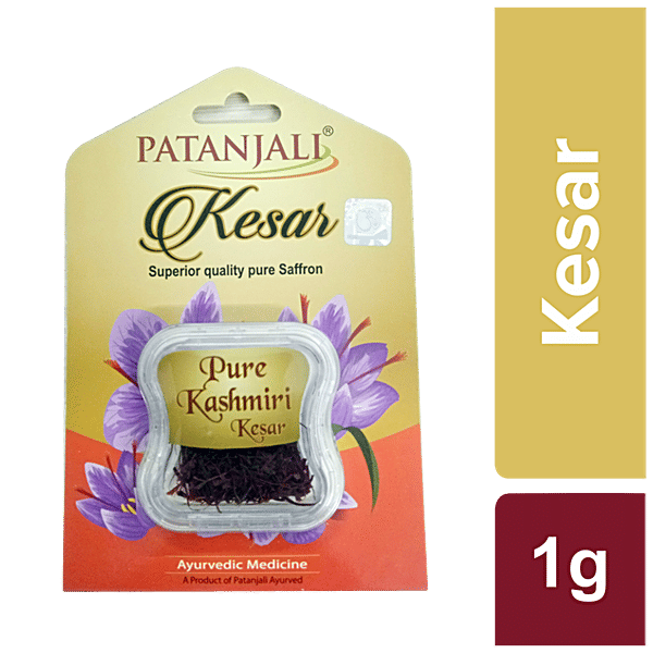Buy Patanjali Kesar 1 gm Online at Best Price. of Rs 300 - bigbasket