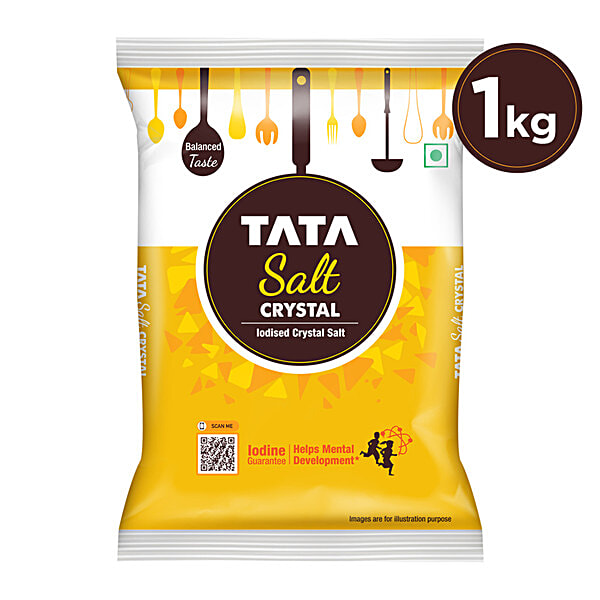 Buy Tata Iodised Crystal Salt 1 Kg Online At Best Price of Rs 19 ...