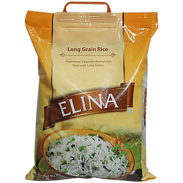 Buy Elina Long Grain Rice 5 Kg Online At Best Price of Rs 327.98 ...