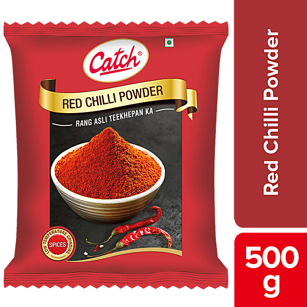 Buy Catch Powder Red Chilli 500 Gm Pouch Online At Best Price of Rs 240 ...