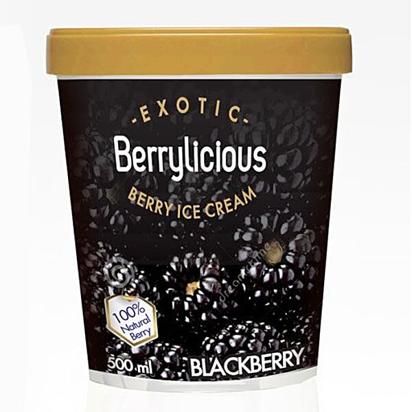 Buy Berrylicious Exotic Ice Cream - Blackberry Online at Best Price of ...