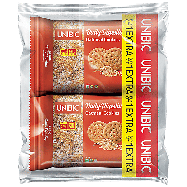 Buy Unibic Cookies Oatmeal Digestive 150 Gm Pouch Online At Best Price ...