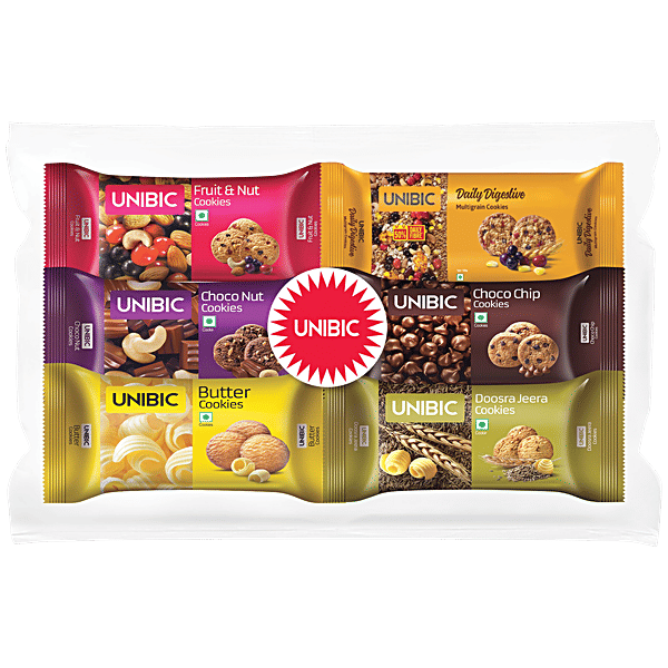 Buy Unibic Cookies Assorted Pack 450 Gm Pouch Online at the Best Price ...