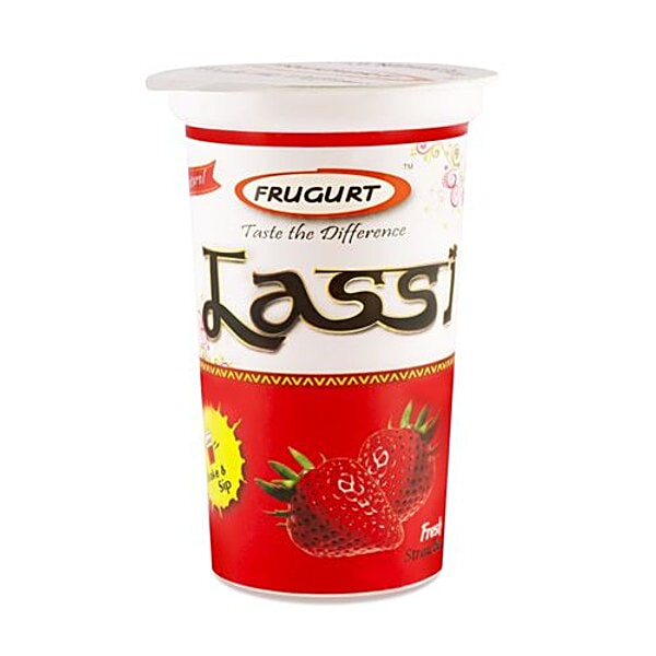 Buy Frugurt Lassi - Strawberry Online at Best Price of Rs null - bigbasket