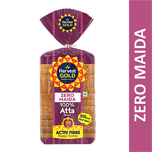 Buy Harvest Gold 100% Atta Zero Maida Breakfast Bread Online at Best ...