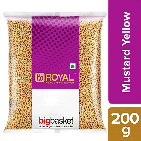 Buy Bb Royal Mustard Rai Yellow 200 Gm Online At Best Price of Rs 43 ...